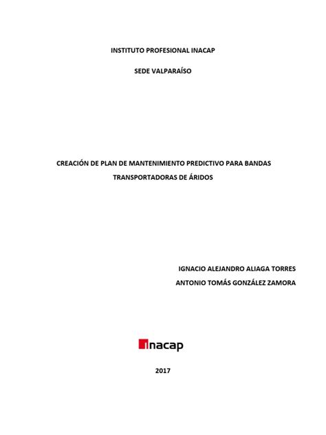 Instituto Profesional Inacap Sede Valpar Pdf