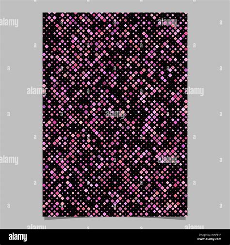 Pink Abstract Diagonal Square Mosaic Pattern Poster Background Template Stock Vector Image And Art