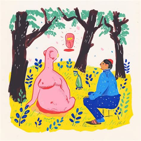 Premium Vector Pregnant Alien And Man Illustration Sref Httpssmjrun