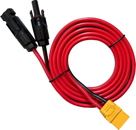 Zkeeshop 10awg Xt90 To Solar Connector Cable Extension