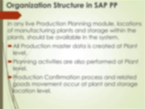 Solution Production Planning Module Intro To Production Planning And Control Organization