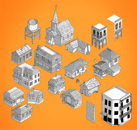 Isometric 2d Sprites