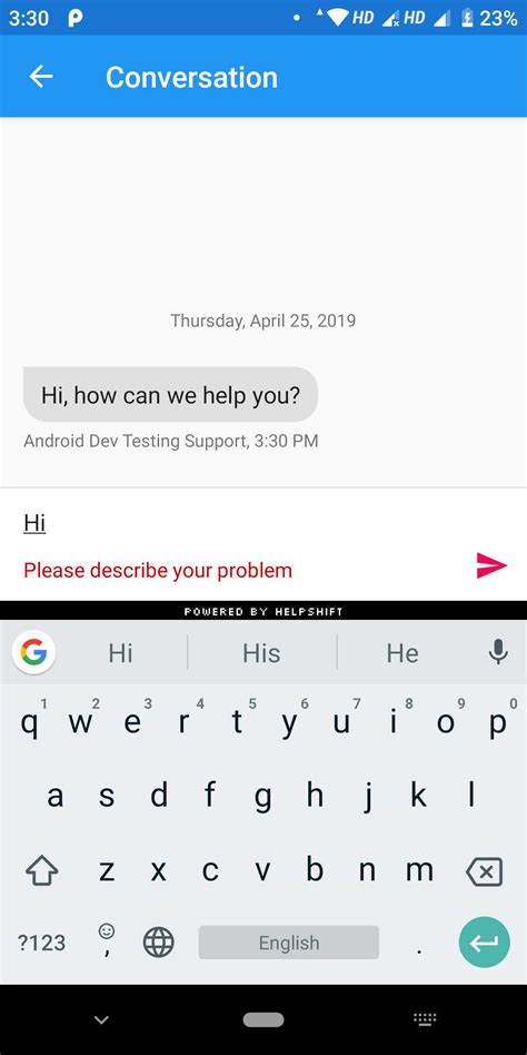 SDK Configuration Helpshift Developer Guide