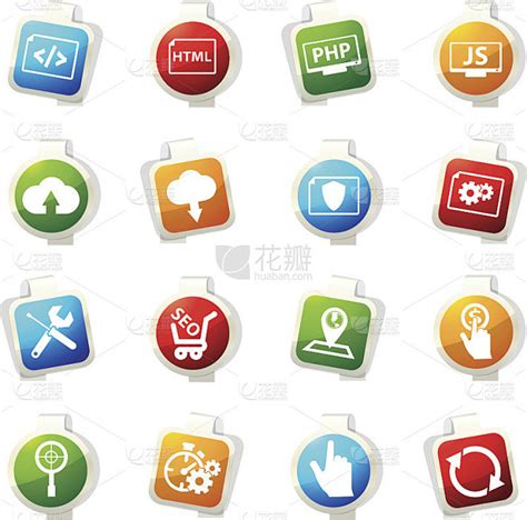 Seo和开发图标集
