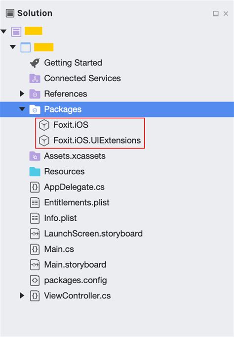 How To Implement Foxit Pdf Sdk For Ios Using Xamarin Foxit Pdf Sdk
