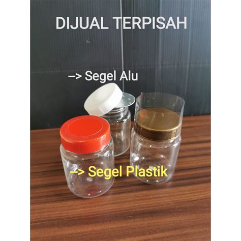 Jual Gratis Plug Botol Plastik Jahe Toples Sambal Sambel Botol Selai Jar 320ml 300ml 280ml
