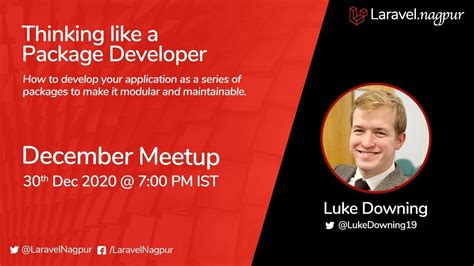 Today I Did My First Dev Talk Its About Why And How You Should Develop Packages For Laravel