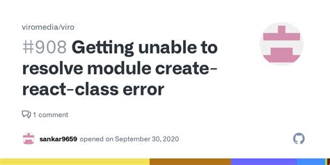 Getting Unable To Resolve Module Create React Class Error · Issue 908