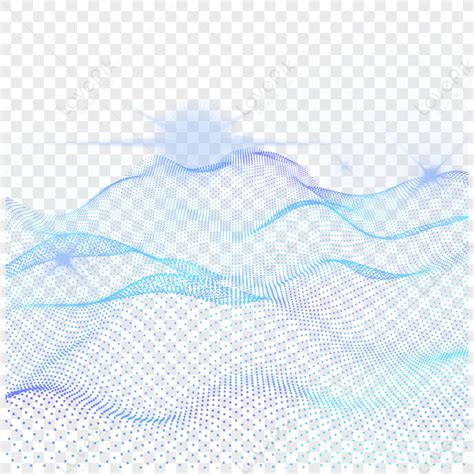 파란색 보라색 기술 격자 조명 일러스트 효과 추상 양자입니다특수 효과점선 Png 일러스트 무료 다운로드 Lovepik