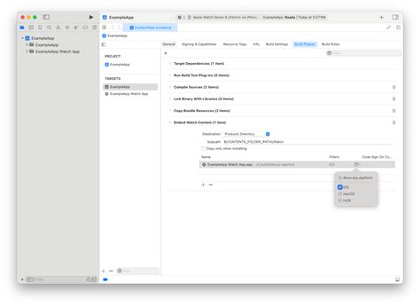 Ios How To Solve Your Target Is Built For Tvos But Contains Embedded