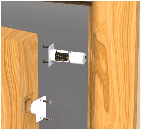 Cqr Fc508brmultig2 Flush Mount Door Contact Brown Grade 2
