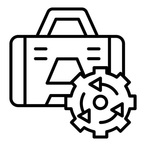 Business Process Automation Icon Style Vector Art At Vecteezy