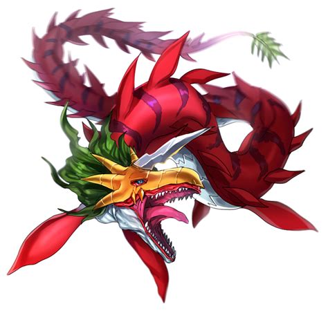 Megaseadramon Digimon Drawn By Katagiri Hachigou Danbooru