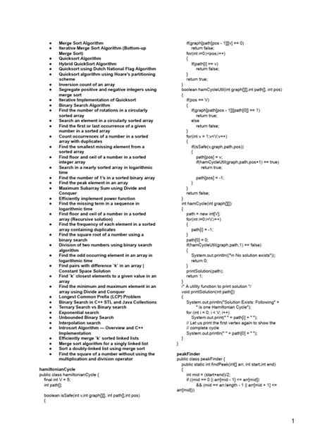 Divide And Conqure Cheatsheet Pdf Theoretical Computer Science