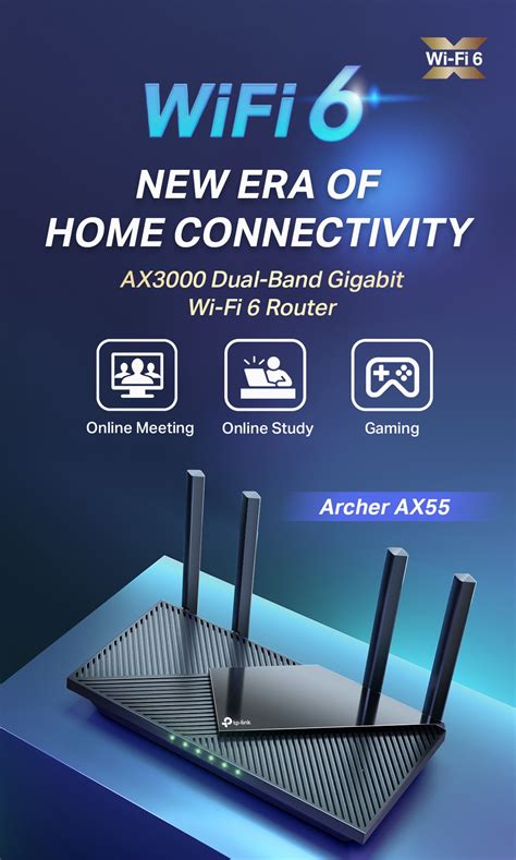 Tp Link Ax3000 Dual Band Gigabit High Power Wireless Ax Wifi 6 Mesh Router With Homeshield