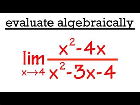 Free Video Evaluating Limits Algebraically From Blackpenredpen Class Central