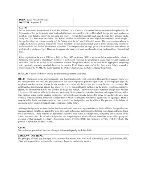 Equal Protection Clause Cases Pdf