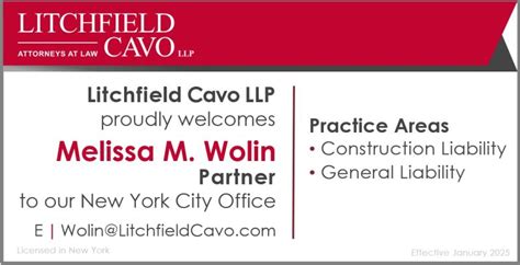 I Am Pleased And Honored To Share That I Have Joined Litchfield Cavo