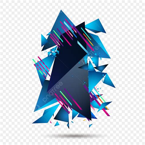 Abstract Geometric Polygon Vector Design Images Solid Polygon Geometric Abstract Gradient
