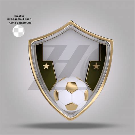 دانلود لوگو تیم فوتبال رنگ طلایی دانلود رایگان فایل لایه باز، Psd، وکتور، لوگو و موکاپ