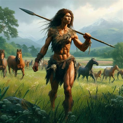 Iasolofemale Neanderthalchasseusecheveaux By Vmjml1er On Deviantart