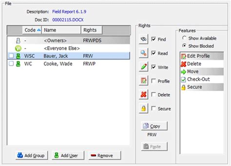 Customizing Security