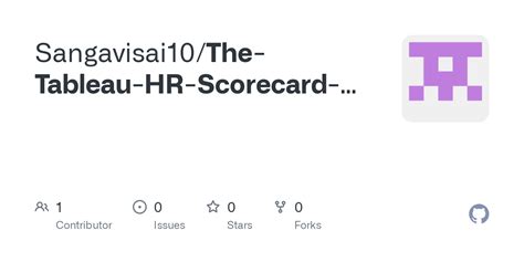 Github Sangavisai10the Tableau Hr Scorecard Measuring Success In