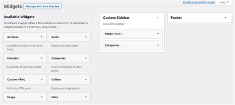 How To Add A Custom Sidebar In Wordpress Without Plugin Taskmod Llc