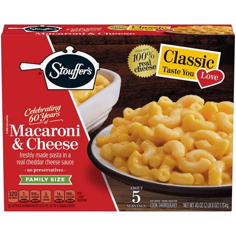 Frozen Macaroni And Cheese Dinners At Samantha Sternberg Blog