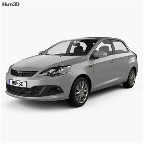 Chery A13 Fulwin 2 Liftback 2015 Modelo 3d Descargar Sedan On