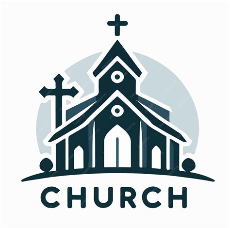 Church Logo Vector Premium Ai Generated Vector