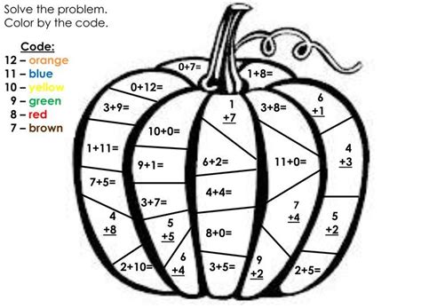 Math Problem Coloring Pages 2025