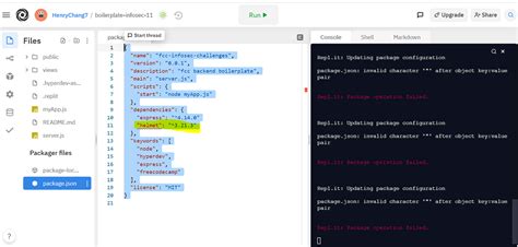 Install And Require Helmet Getting It Wrong Javascript The
