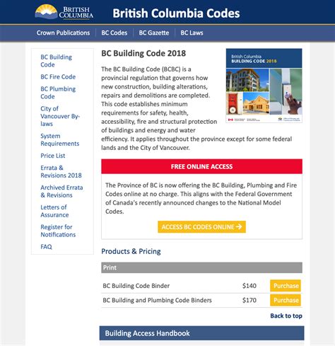 BC Building Codes FireSmart BC