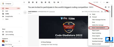 How To Block Unblock Or Unsubscribe Emails In Gmail Web Android And IOS Gadgets To Use