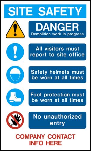 Site Safety Ppe Bwestern Safety Sign Top Safety Supply Store