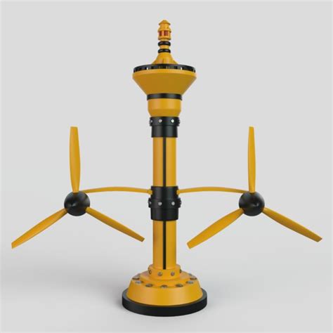 3d Tidal Models Turbosquid