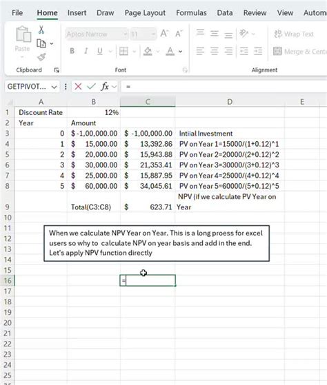 [video] suraj kumar lohani on linkedin npv irr finanace excel