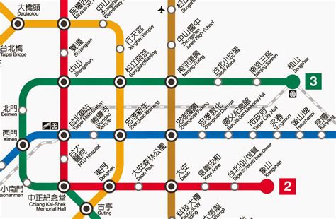 關於台北捷運路線圖的設計 ＠ 李柏鋒的擴大機