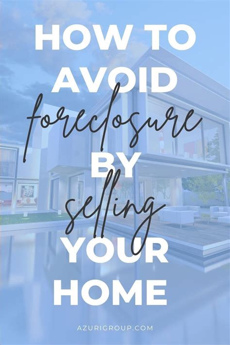 Avoid Foreclosure Artofit