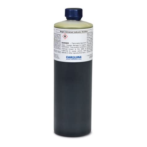 Bogen Universal Indicator Laboratory Grade 500 Ml Carolina Biological Supply