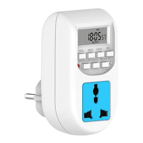Leyden® Al 06 220vac Digital Timer Socket Energy Saving Timer Socket Plug 16 Program Per Days