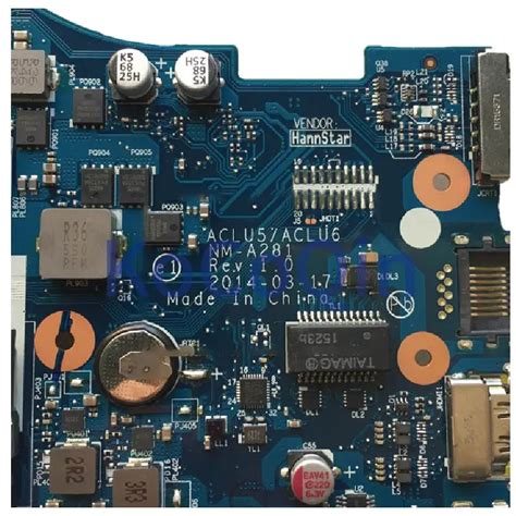 Laptop Motherboard Components With Schematic Analysis Course 10 Types
