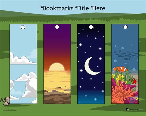 Free Online Printable Bookmark Maker Printables