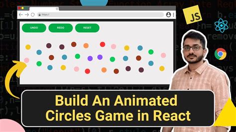 Building An Animated Circles Game In React Js Frontend Coding Challenge Youtube