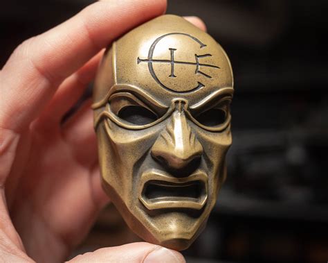 Dishonored Overseer Mini Mask Refrigerator Magnet — Modulus Props