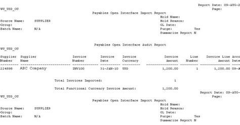 Payables Open Interface Import Dibyajyoti Kocha Blog On Oracle