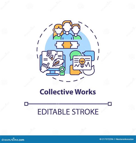 Anthology Line Icons Collection Collection Compilation Assortment Selection Omnibus Digest