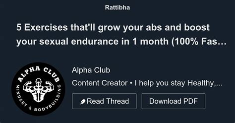 Exercises That Ll Grow Your Abs And Boost Your Sexual Endurance In Month Fast Results