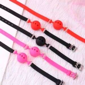 Sex Ball Harness Strap Gag Sex Toy For Women Silicone Gag Ball Bdsm Bondage Restraints Adult
